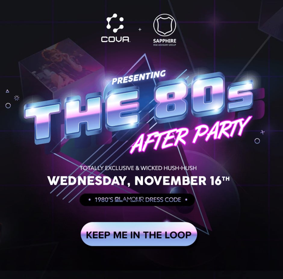 Cova Software Back to the 80s After Party - Ian Rassman